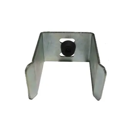 Steel Sliding Gate Holder/Catcher for Gates 65mm, Rubber Stop | Gatesplus